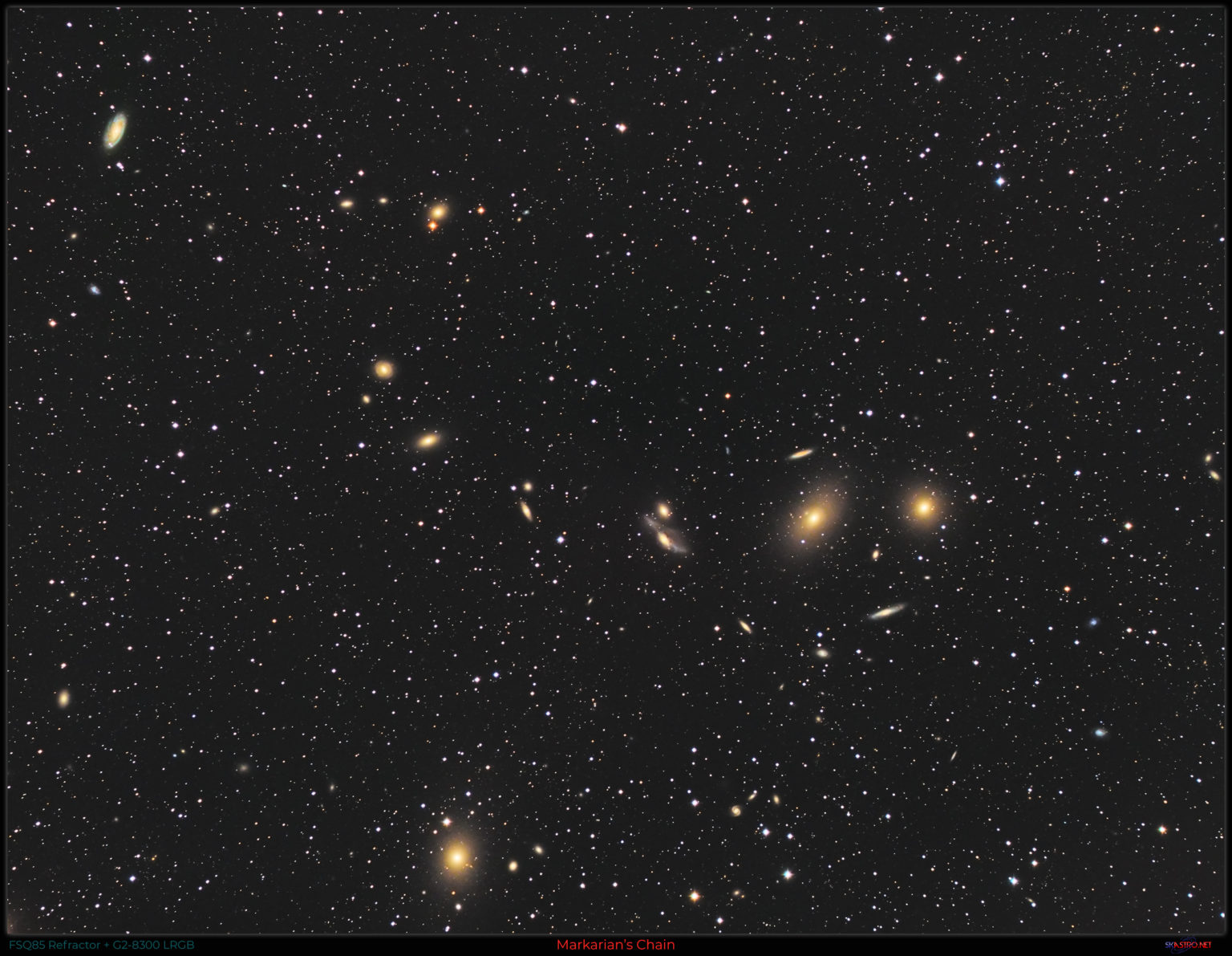 Markarian's Chain - SK Astro