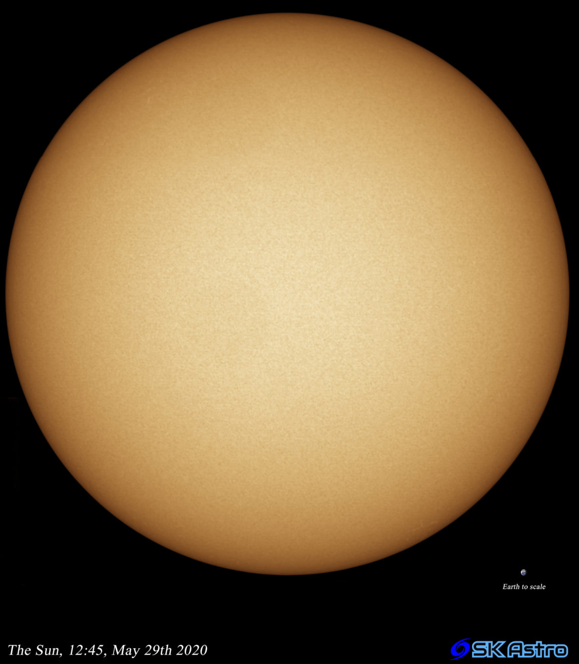 The Sun with TEC 140 and ZWO ASI174mm and Baader Ceramic Wedge | SK Astro