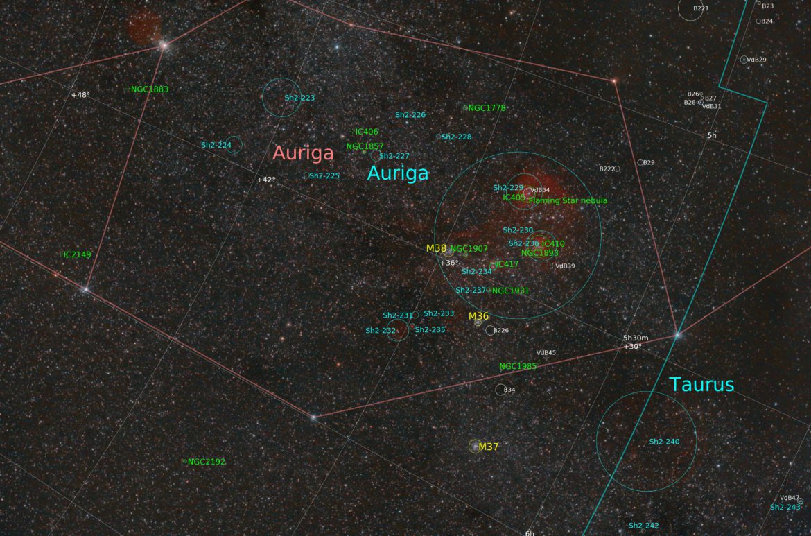 Auriga - The Charioteer - SK Astro