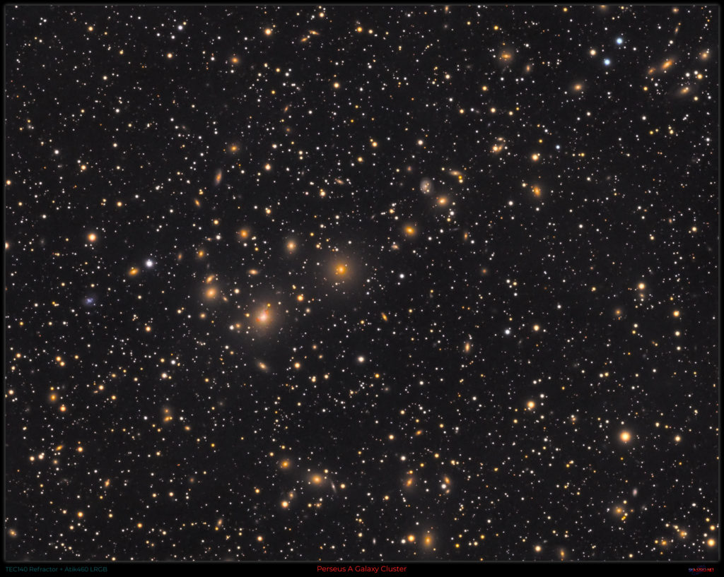 The Perseus Galaxy Cluster - Abell 426 - SK Astro