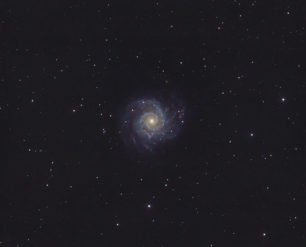 M74 Galaxy with TEC 140 and Atik 460 - SK Astro