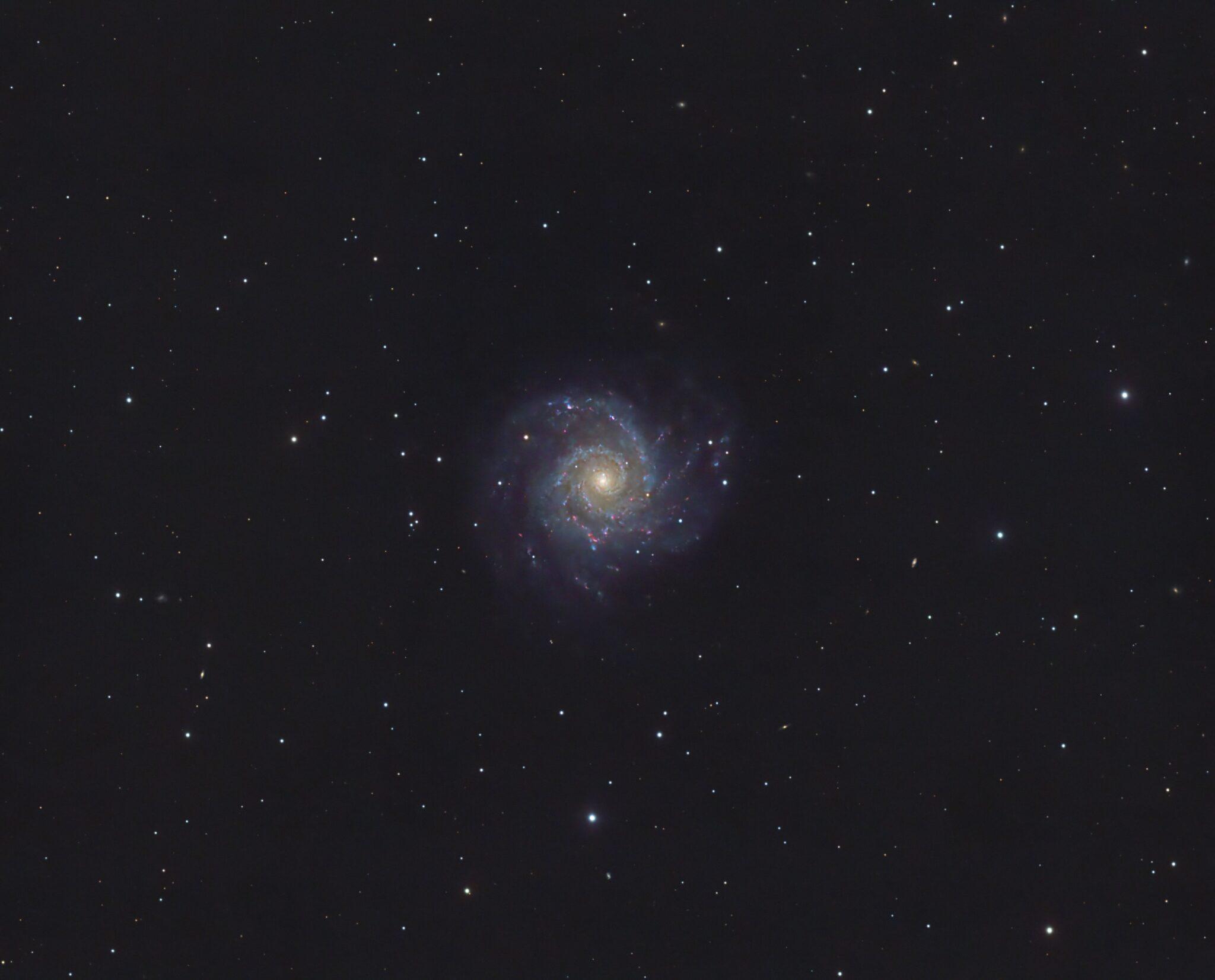 M74 Galaxy with TEC 140 and Atik 460 - SK Astro